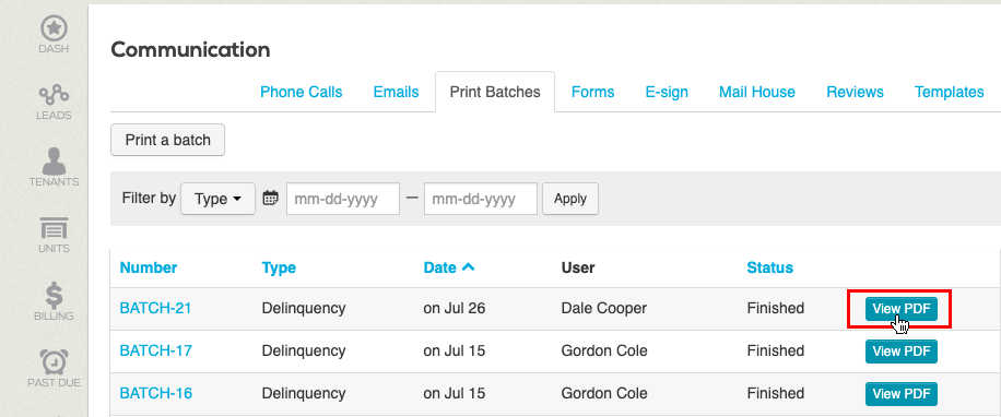 Printing a batch of documents – storEDGE